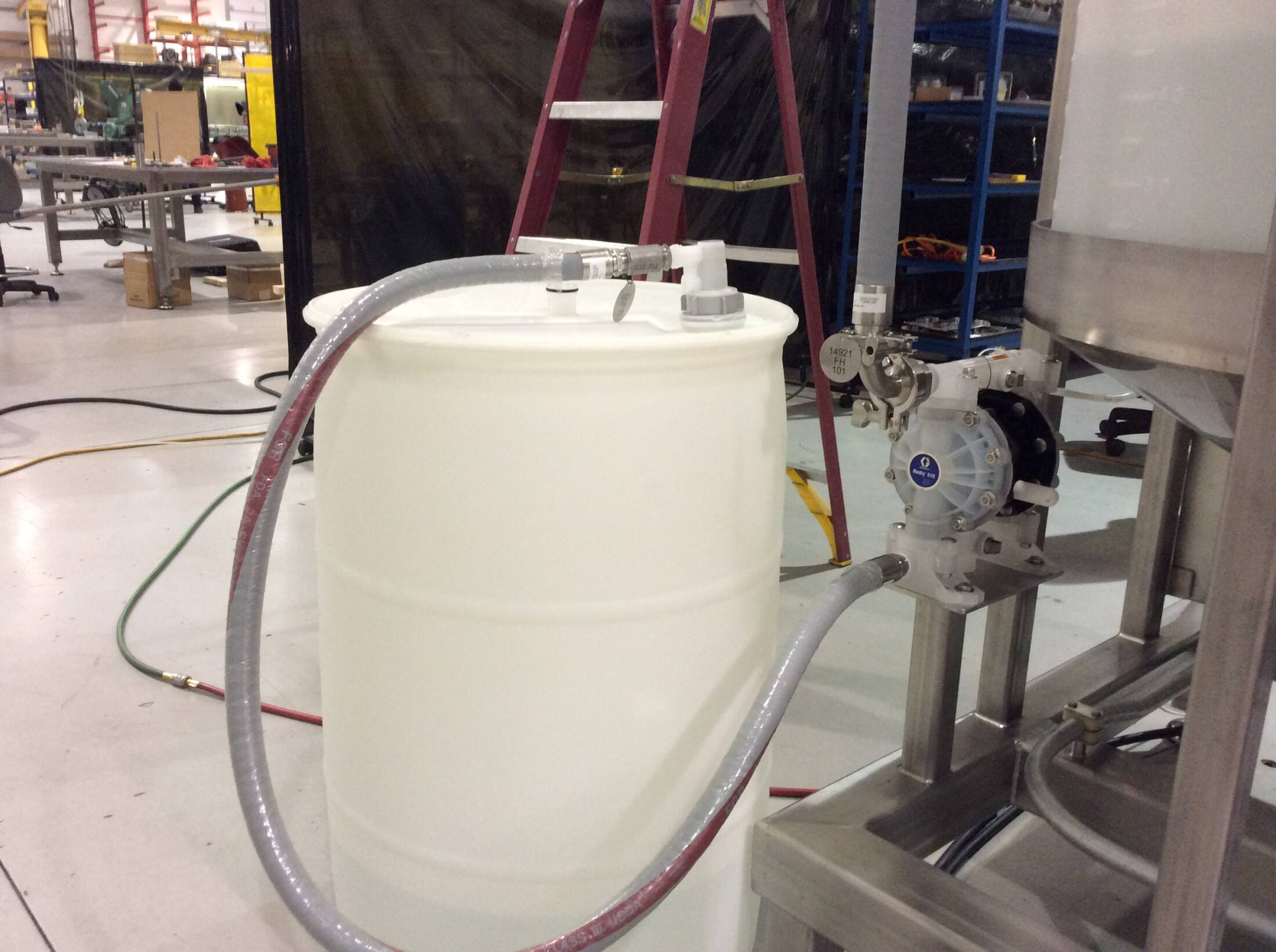 Pumping from Drums - Colder DrumQuik Connectors and Double Diaphragm ...